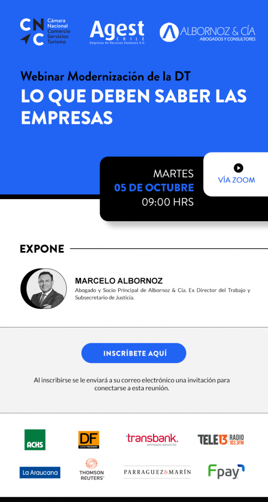 Webinar Modernización de la DT: Lo que Deben Saber las Empresas | CNC
