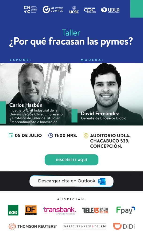 Taller ¿Por qué fracasan las pymes? – Concepción | CNC